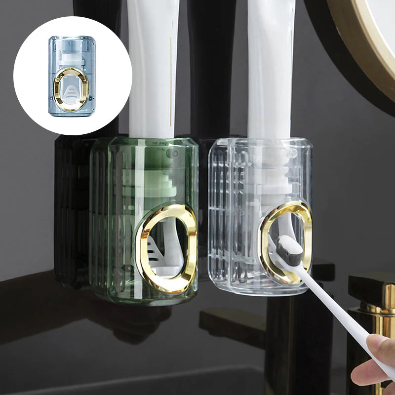 1+1 FREE | GlowRinse – Automatic Toothpaste Dispenser with LED Night L ...